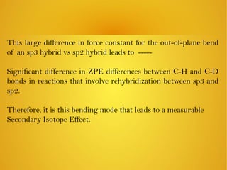 Kinetic isotope effects | PDF