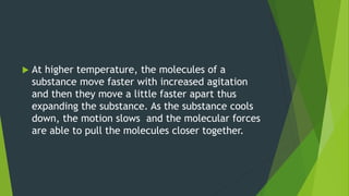 Kinetic molecular theory | PPTX