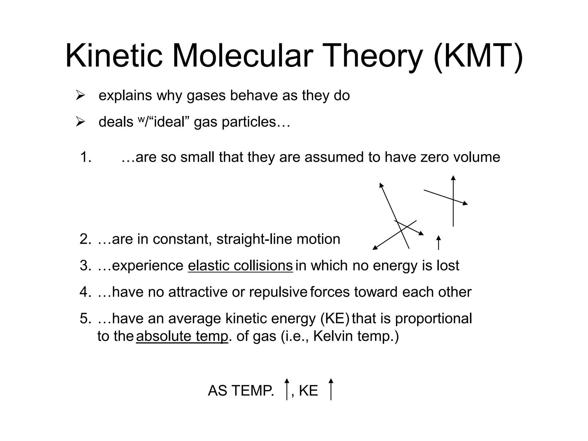 Kinetic Molecular Theory solids, liquids and gases | PPT | Chemistry ...