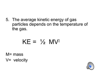 Kinetic molecular theory 10.1 | PPT