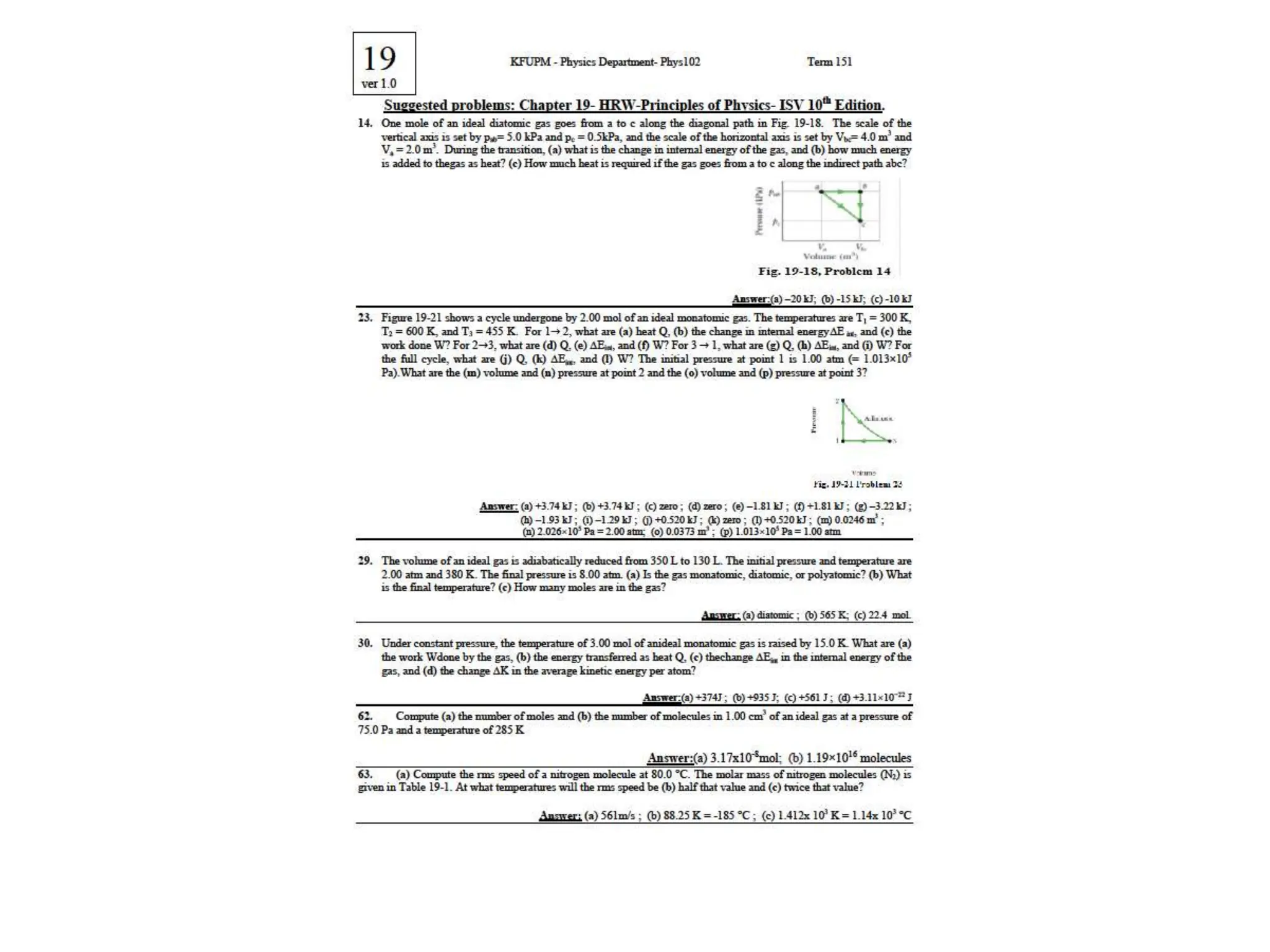 Kinetic of theory of Gases: Properties of gases.pptx | Chemistry | Science