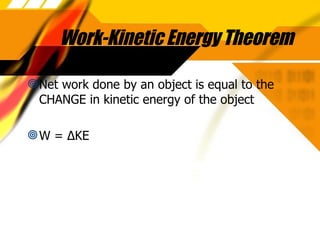 Kinetic & Potential Energy | PPT