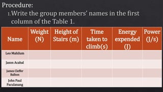 Kinetic & potential energy Grade 8 | PPTX