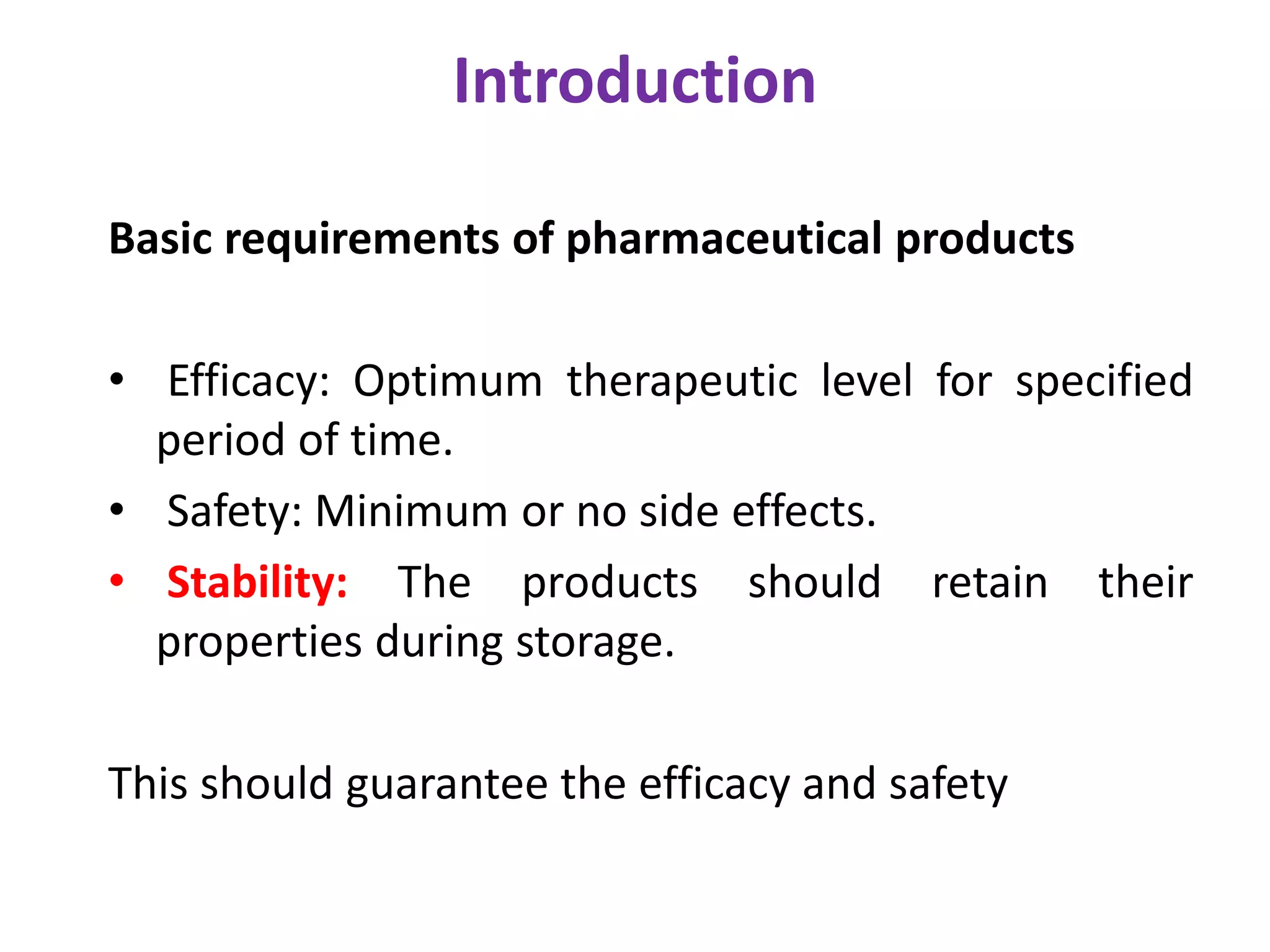 Kinetic principles in drug degradation | PPT