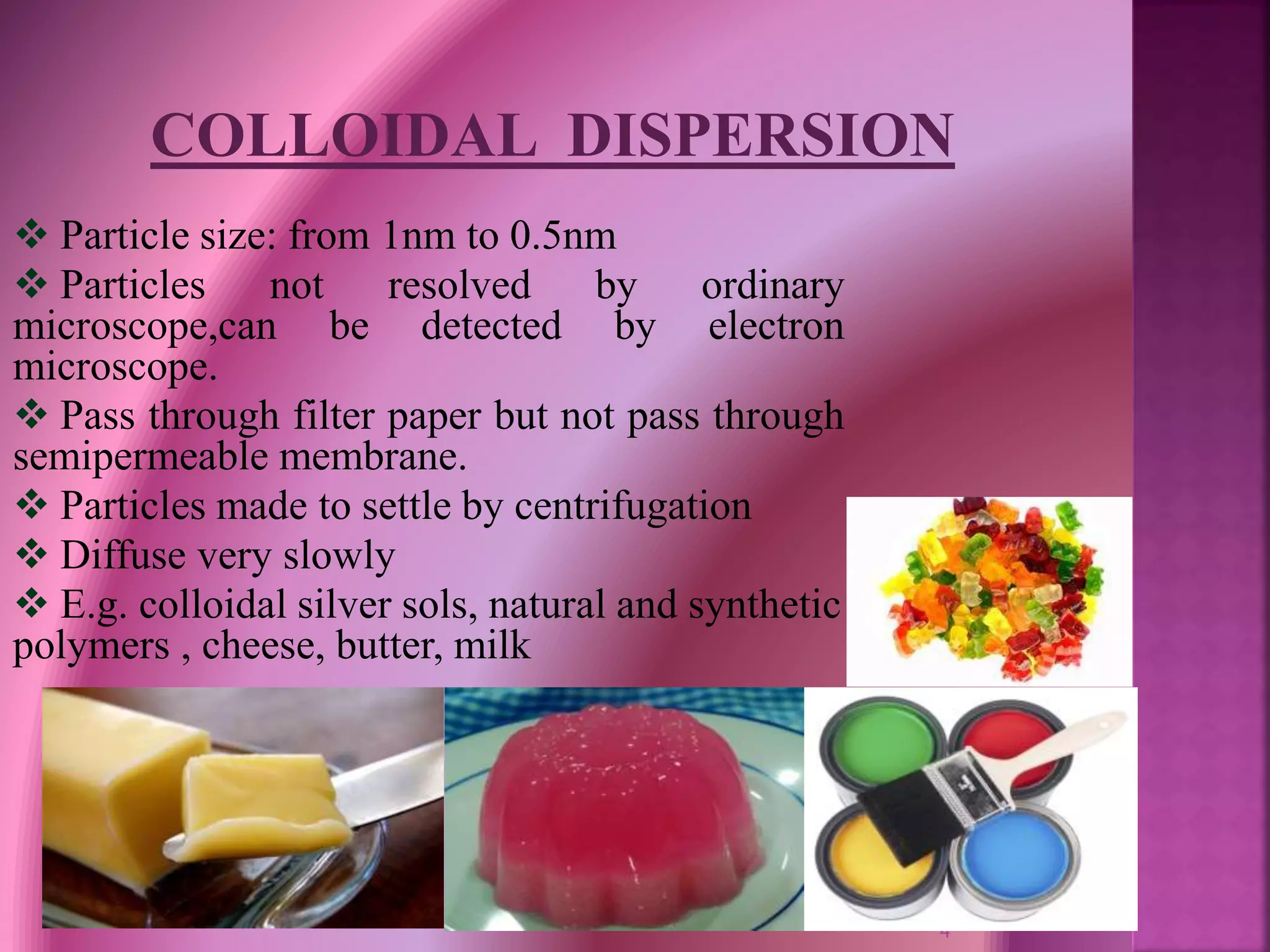 Kinetic properties of colloids | PPTX