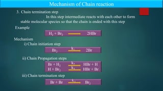 Kinetics of Chain reaction | PPTX