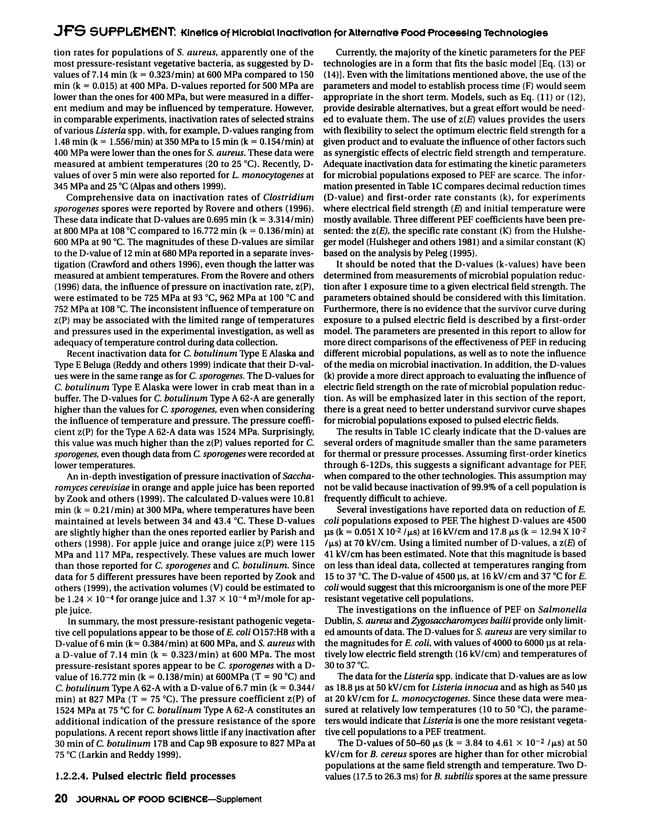 Kinetics-of-Microbial-Inactivation-for-Alternative-Food-Processing ...
