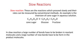 slow reaction | PPT