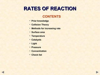 Kinetics1 pps | PPS | Chemistry | Science