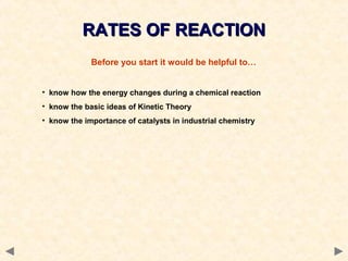 Kinetics1 pps | PPS | Chemistry | Science