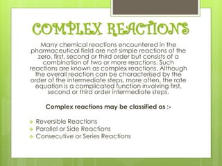 Kinetics and drug stability | PPT