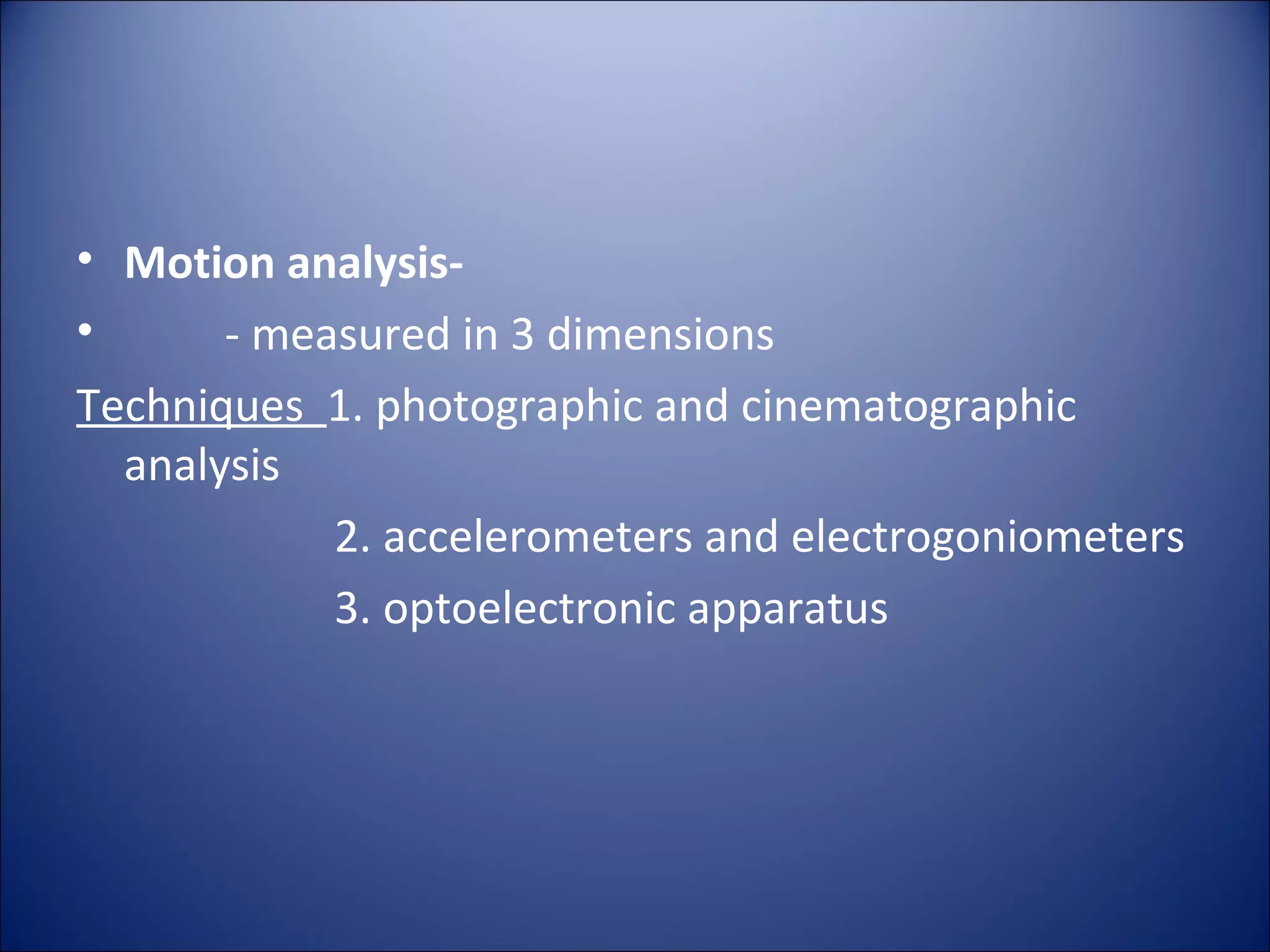 Kinetics and kinematics of gait | PPT