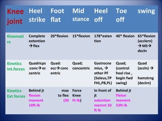 Kinetics and kinematics of gait | PPT