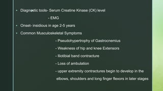 Kinetics and kinematics of posture in DMD | PPTX