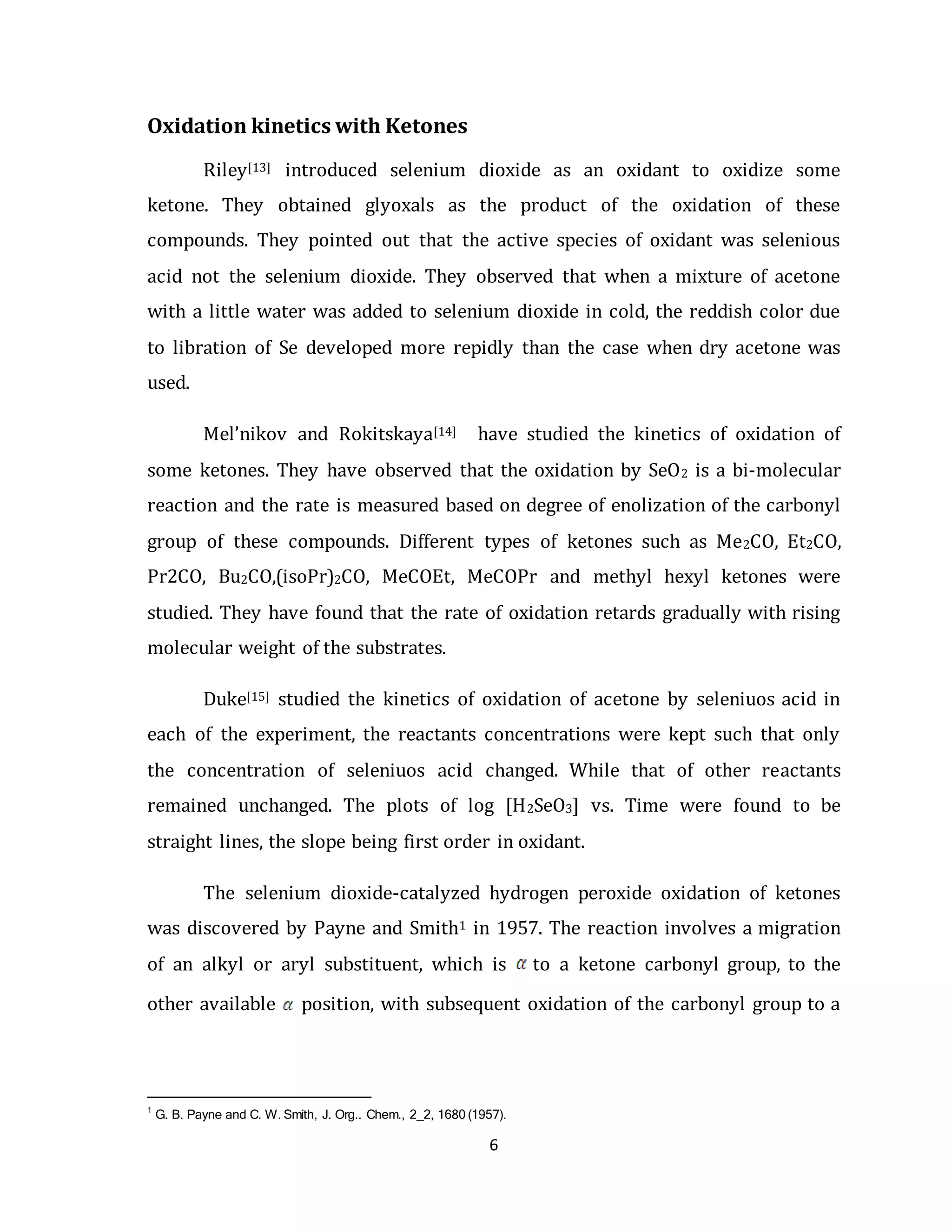 “Kinetics and mechanism of sulphuric acid oxidation of glycolic (ga) by ...