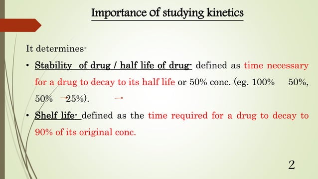 Kinetics of Stability & Stability Testing | PPTX | Substance Abuse ...