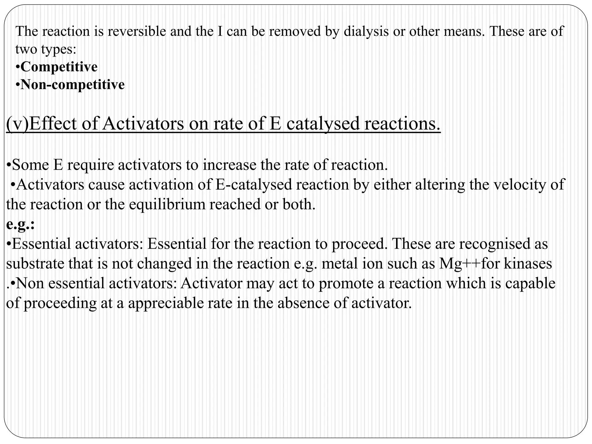 Enzyme Kinetics And Thermodynamic Analysis Pptx Chemistry Science
