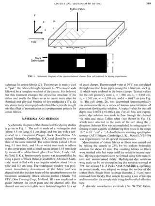 Kinetics dye | PDF | Chemistry | Science