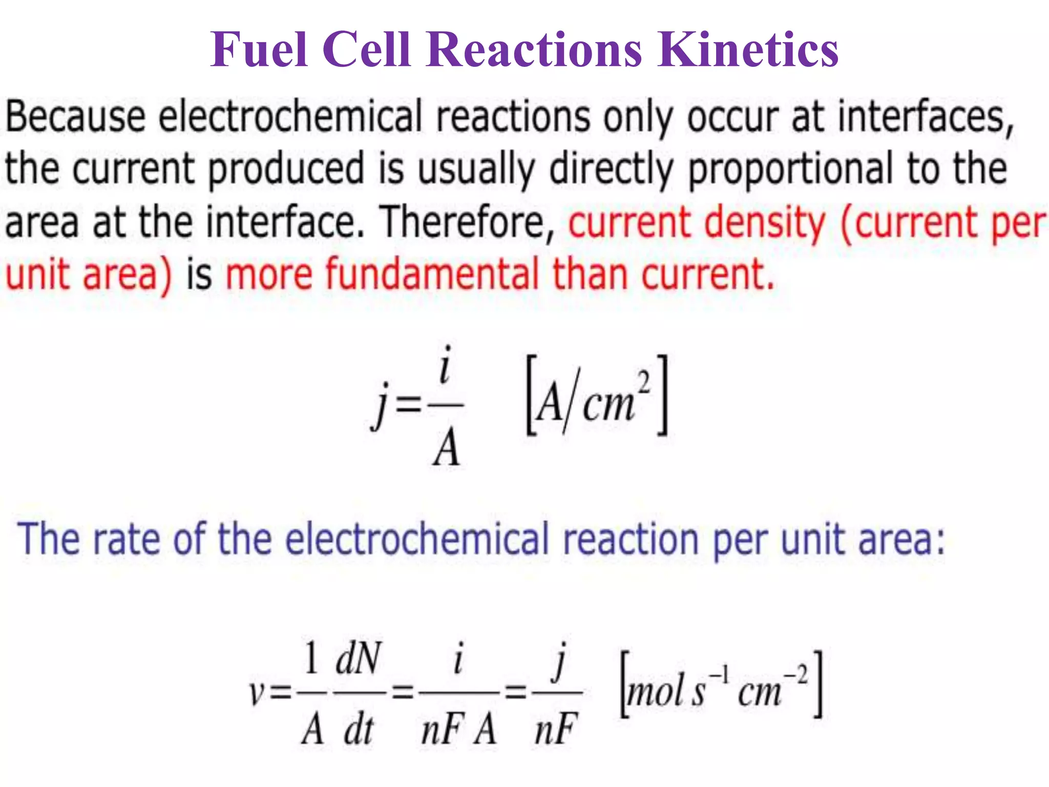Kinetics of electrochemical reaction | PPTX