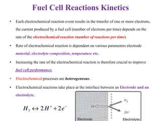 Kinetics of electrochemical reaction | PPTX