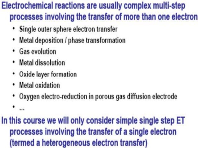 Kinetics of electrochemical reaction | PPTX