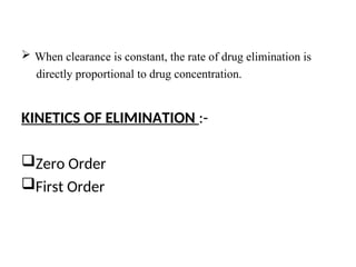Kinetics of Elimination Powerpoint Presentation | PPT