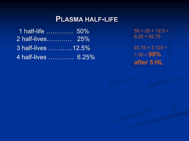 KINETICS OF ELIMINATION - Copy.ppt