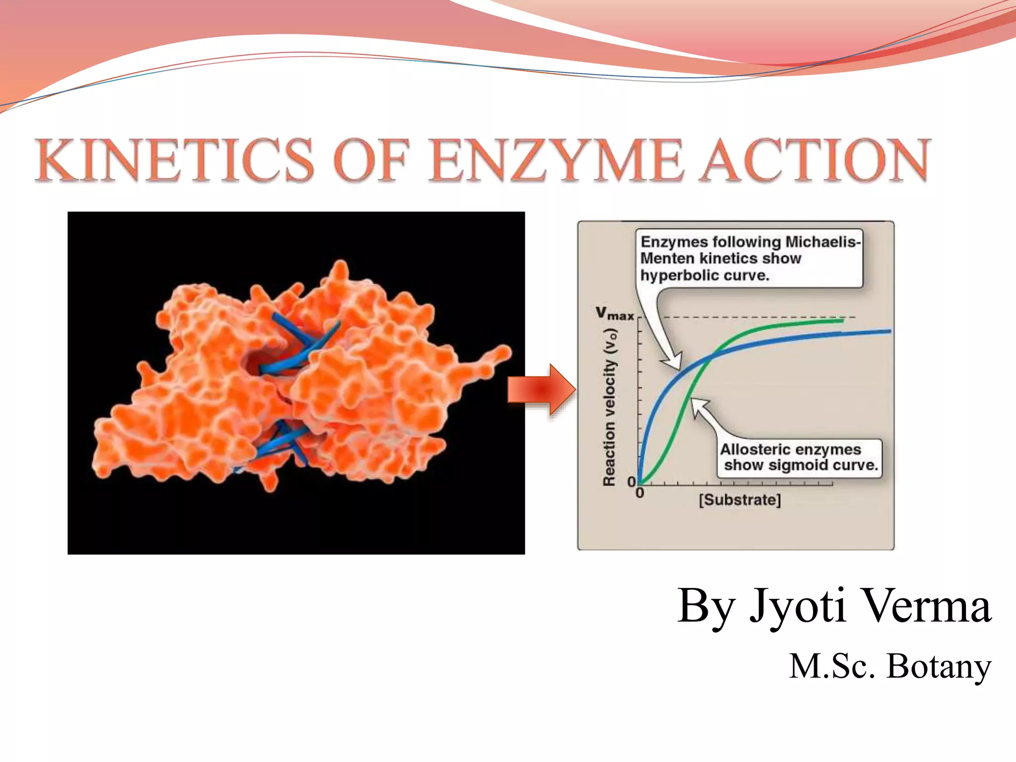 Kinetics of enzyme action | PPTX