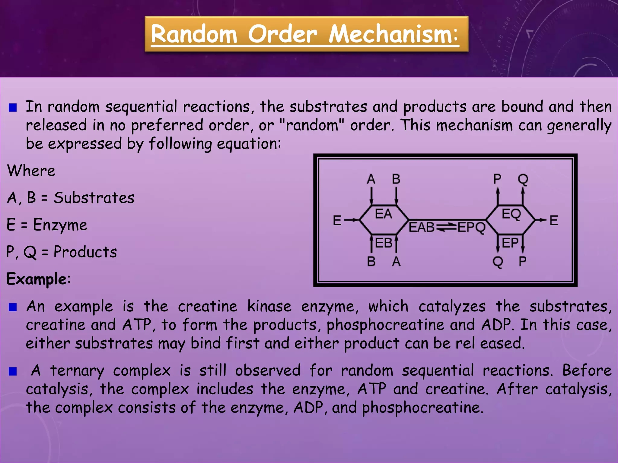 Kinetics of multi substrate enzyme catalyzed reaction | PPTX