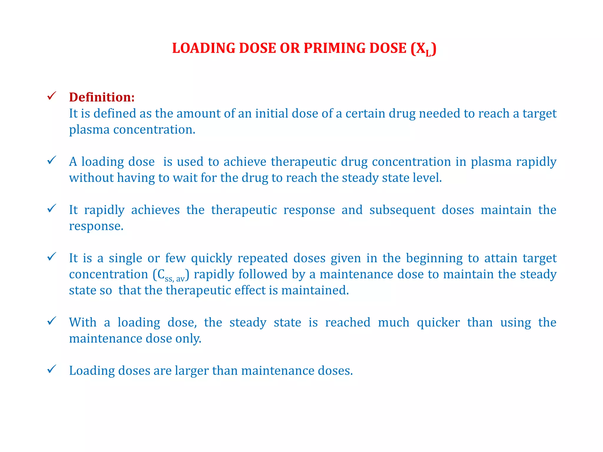 Kinetics of multiple dosing | PPTX
