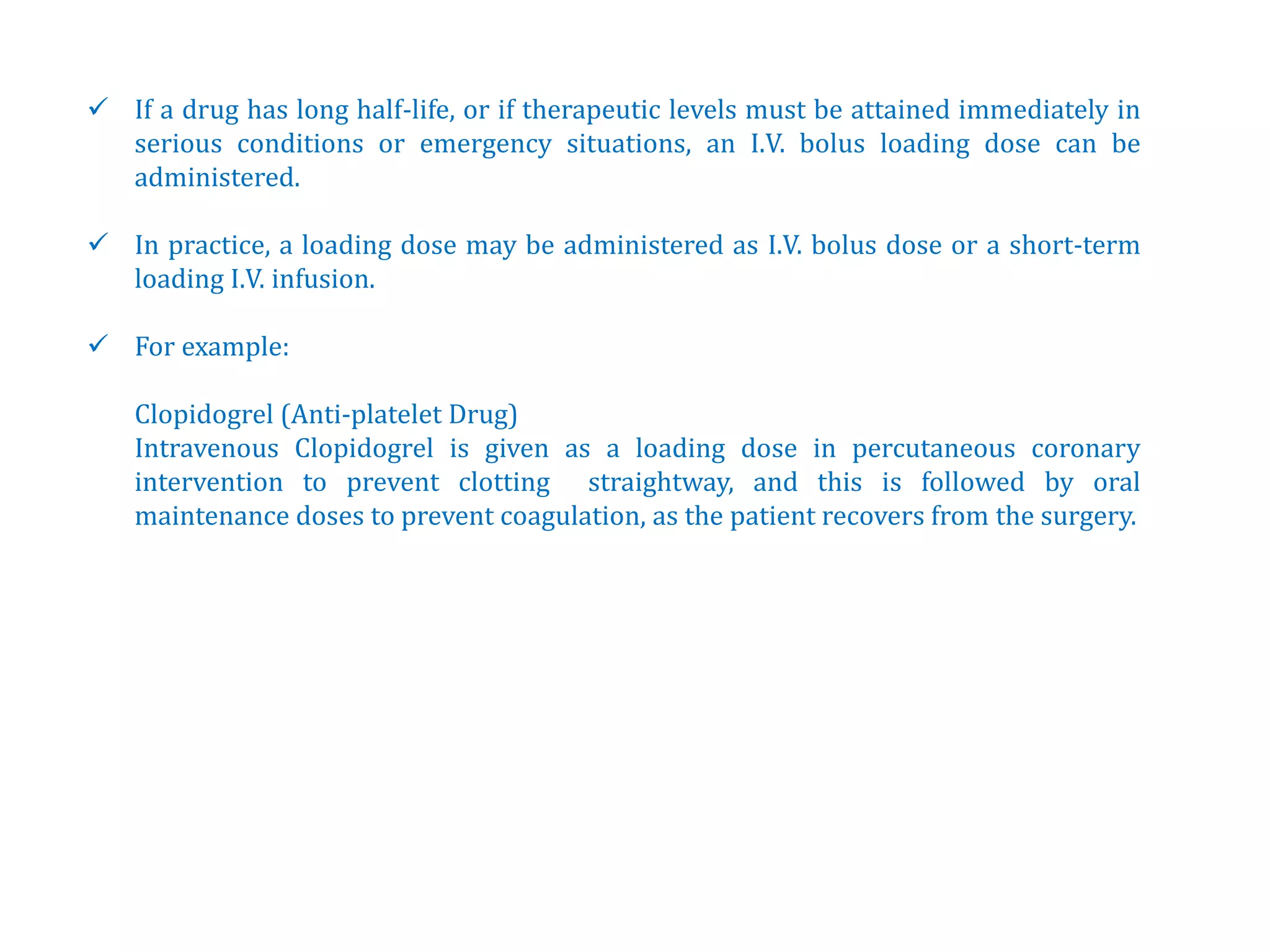 Kinetics of multiple dosing | PPTX