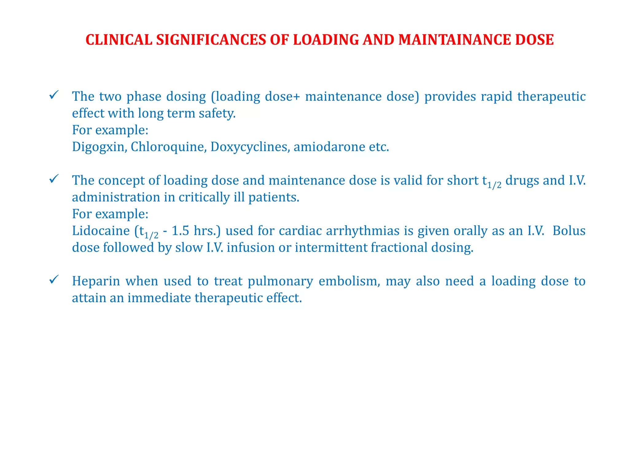 Kinetics of multiple dosing | PPTX