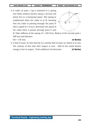 Kinetics of particles impulse momentum method | PDF