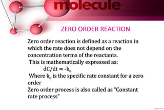 Kinetics of stability and stability testing | PPTX