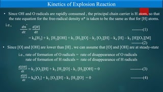 Kinetics of Thermochemical chain reactions | PPTX