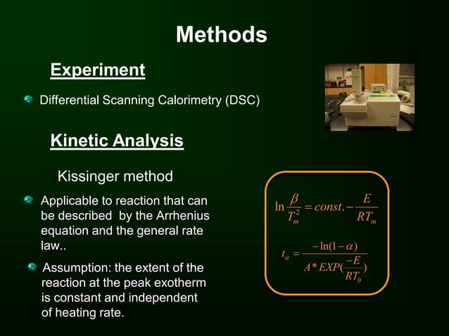 Kinetics Prediction of Pot Life | PDF | Chemistry | Science