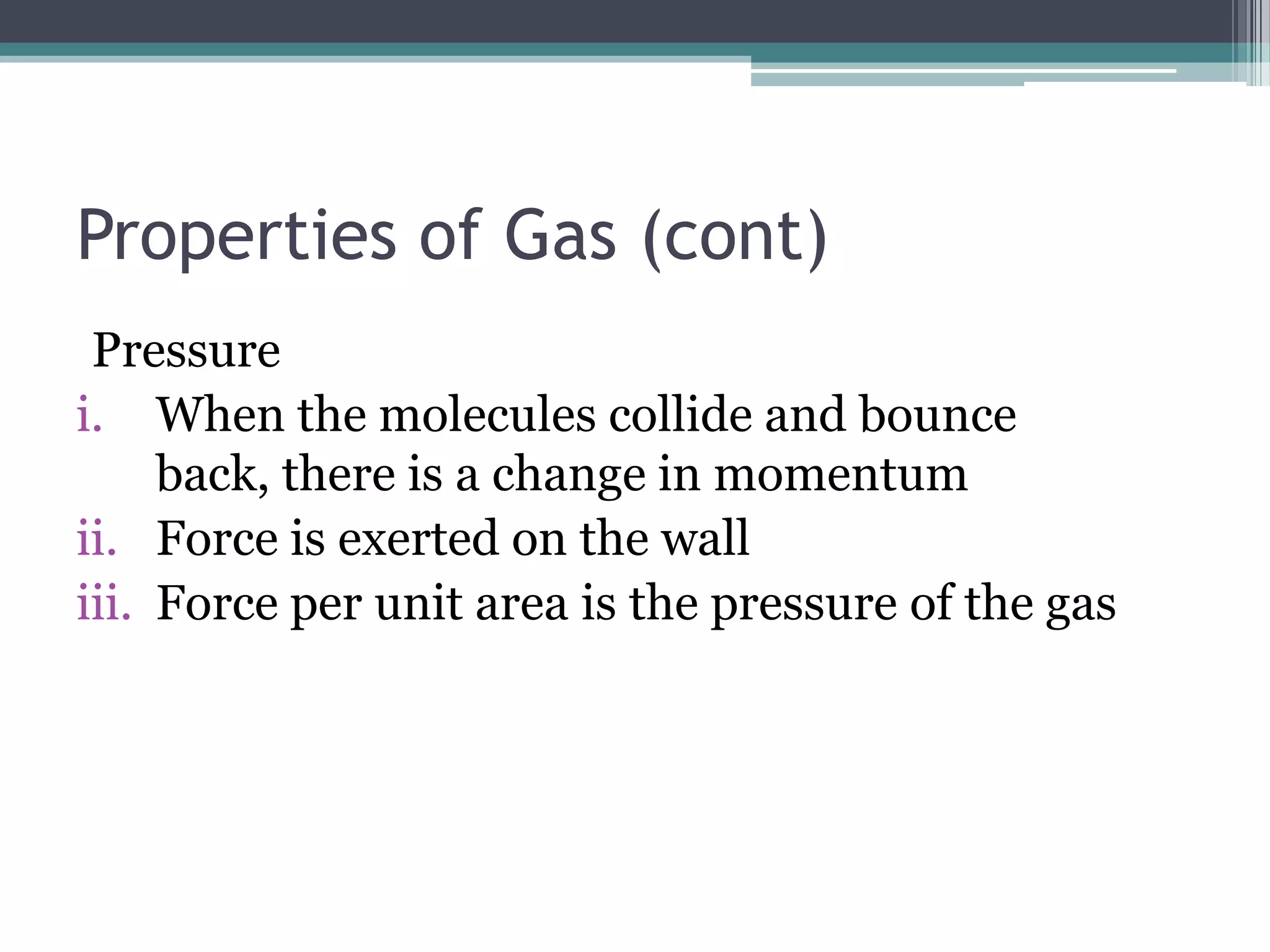 Kinetic Theory Of Gas | PPTX