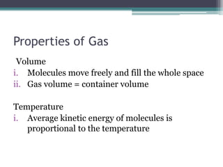 Kinetic Theory Of Gas | PPTX