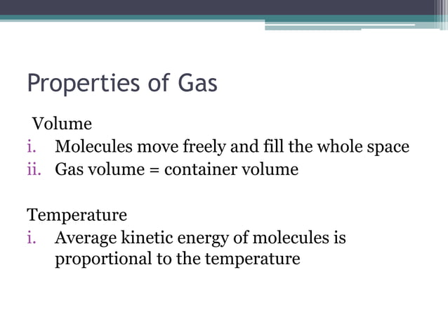 Kinetic Theory Of Gas | PPT