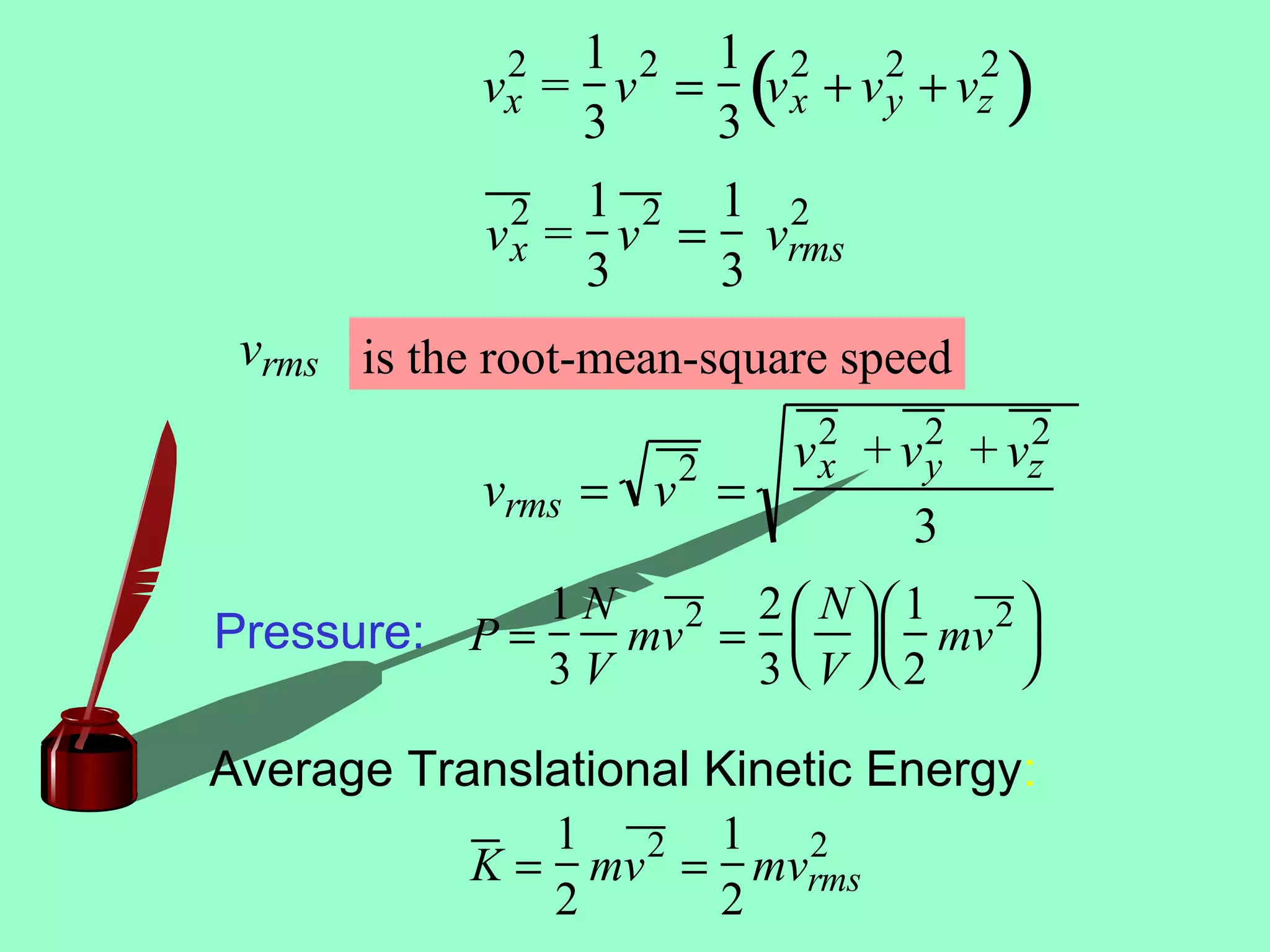 Kinetic theory of gases | PPT