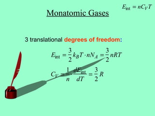 Translational Kinetic Energy Formula