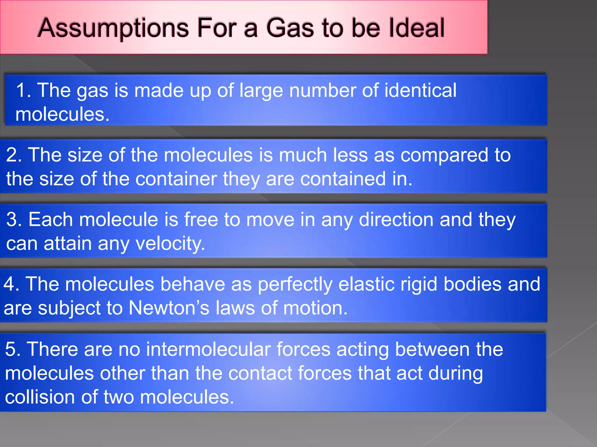 Kinetic theory of gases | PPTX