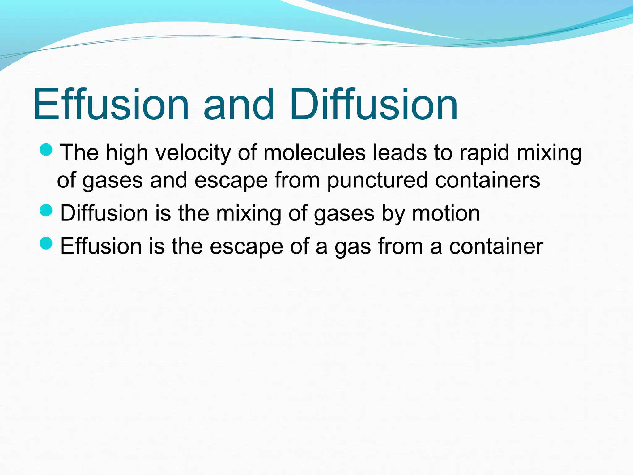 Kinetic theory of gases | PPT