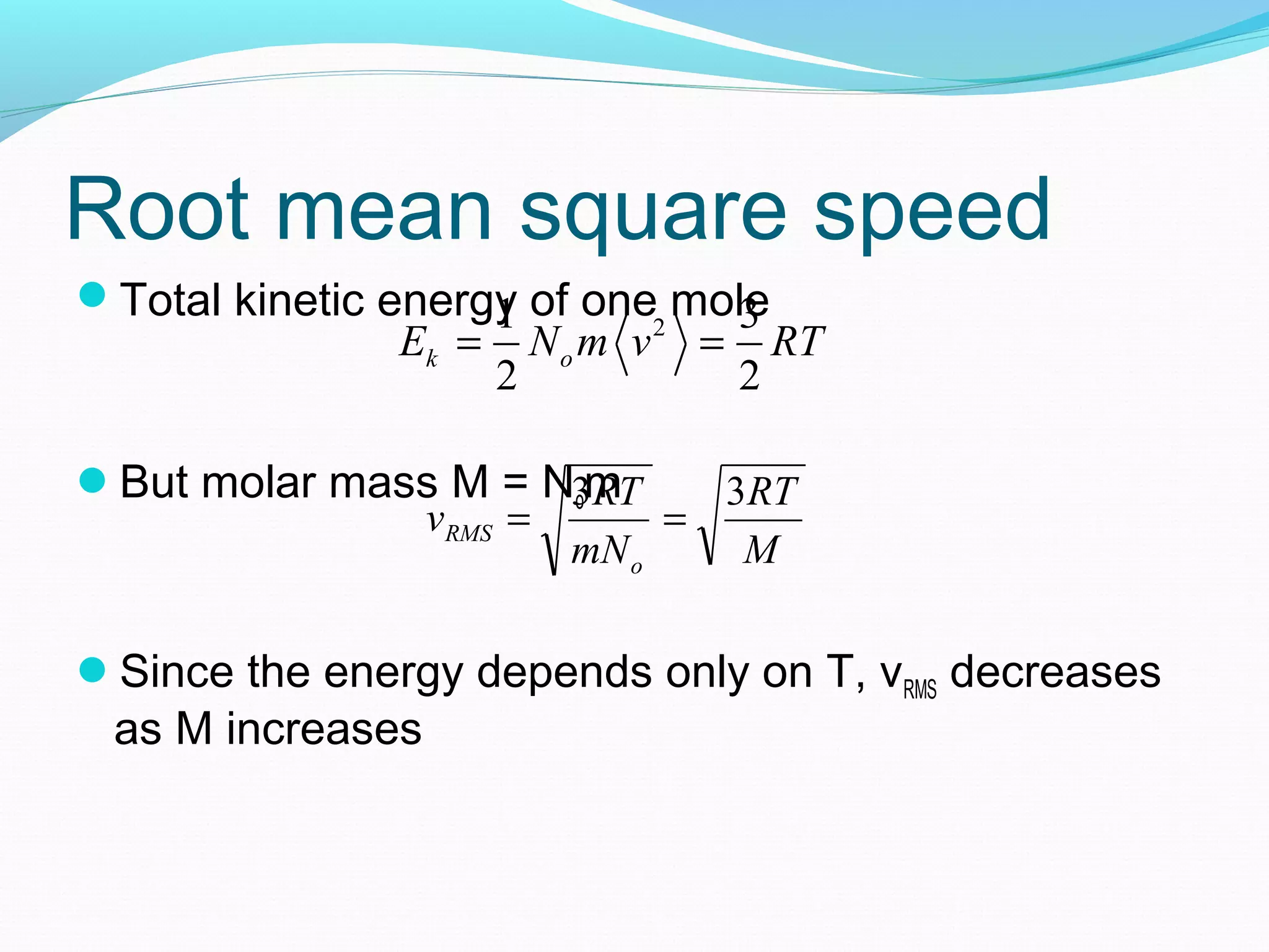 Kinetic theory of gases | PPT