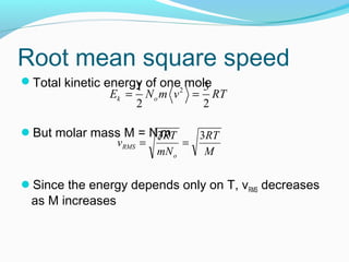 Kinetic theory of gases | PPT