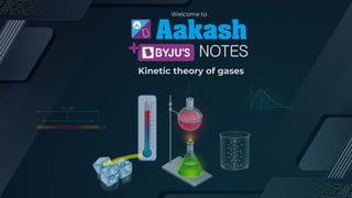 Kinetic Theory of Gases.pdf for students for preperation of jee mains and advance | PDF