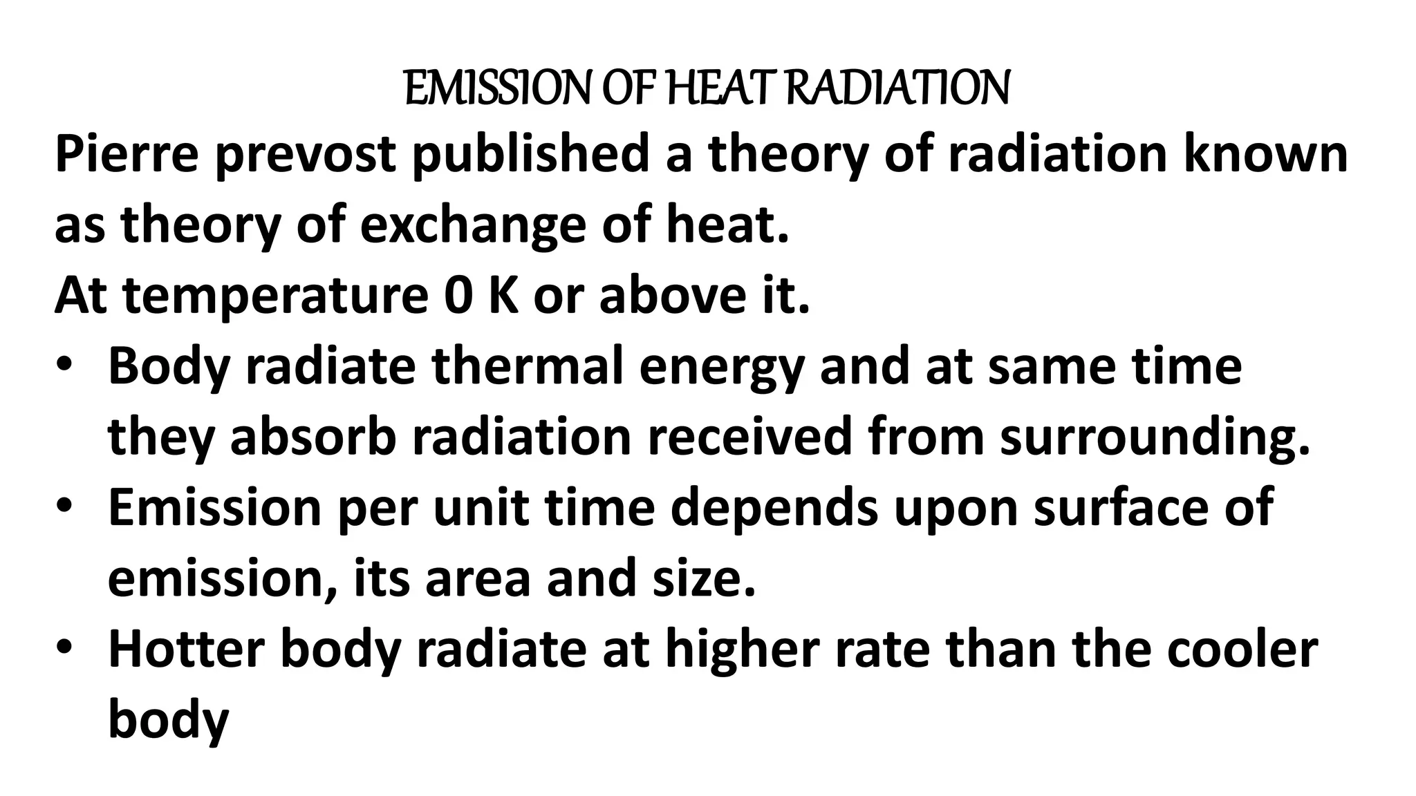 PHYSICS CLASS XII Chapter 3 - Kinetic theory of gases and radiation | PPTX