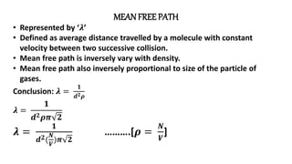 PHYSICS CLASS XII Chapter 3 - Kinetic theory of gases and radiation | PPTX