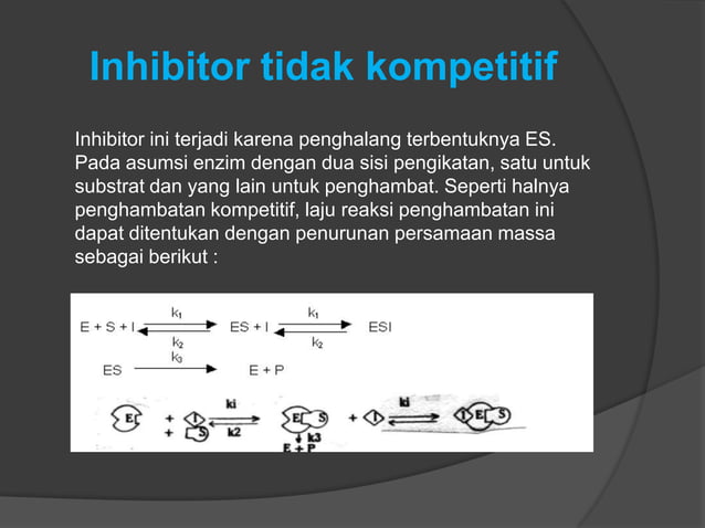 Kinetika enzim | PPTX