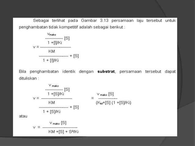 Kinetika enzim | PPTX